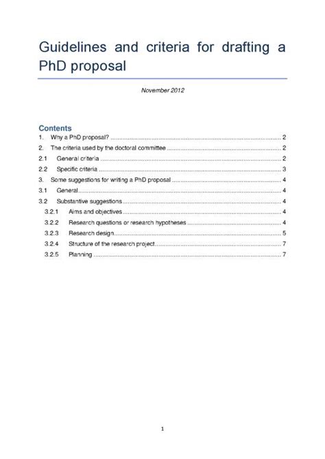 Research Methodology Pdf Guidelines And Criteria For Drafting A Phd