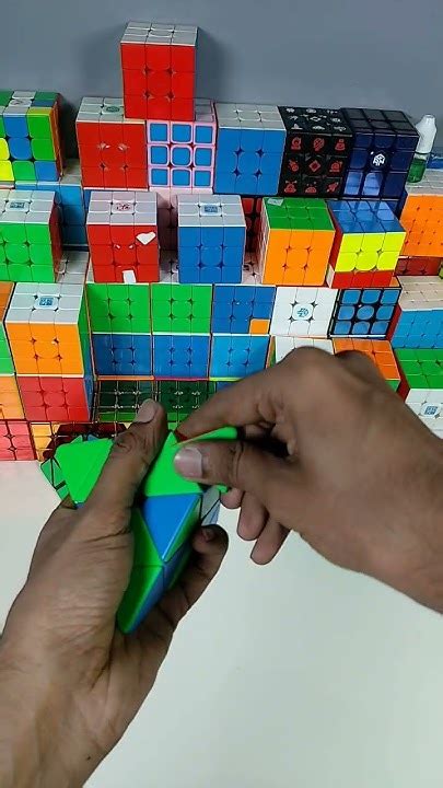 Checkerboard Pattern On Pyraminx Moyu Meilongv2pyraminx Mfjs Youtube