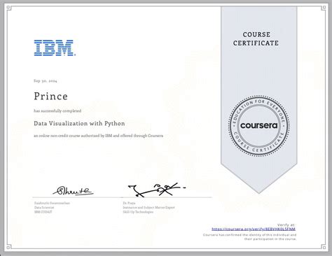 Ibm Coursera Datavisualization Digitalcredentials