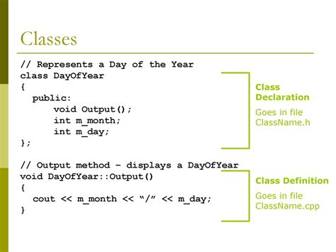Cmsc 202 Lesson 7 Classes I Ppt Download