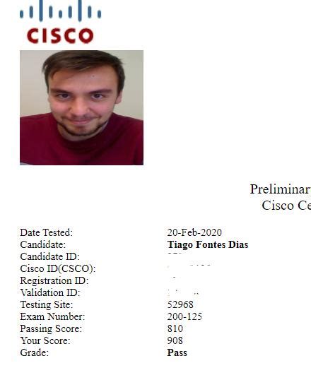 Tiago Dias On Linkedin Isepacademy Ccna Ciscocert Cisco Netacad
