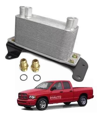 Radiador Resfriador Trocador Oleo Cambio Dodge Ram 2500 5 9 Parcelamento Sem Juros