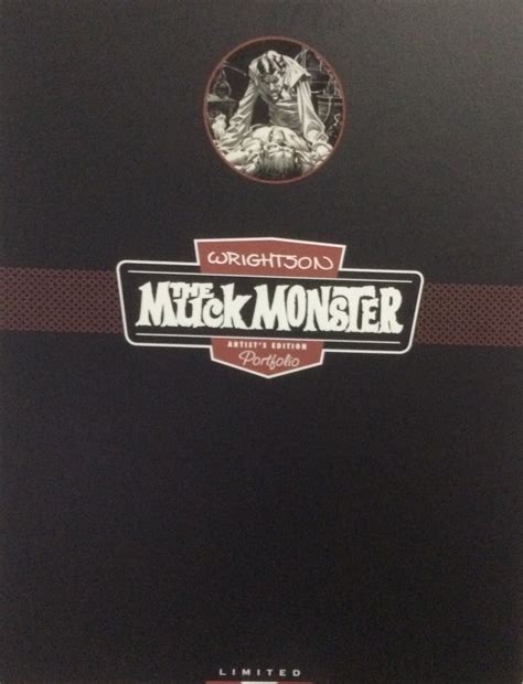 Bernie Wrightsons The Muck Monster Artists Edition Portfolio By Bernie Wrightson Goodreads