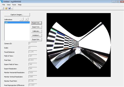 Surround View Da Calibration Software