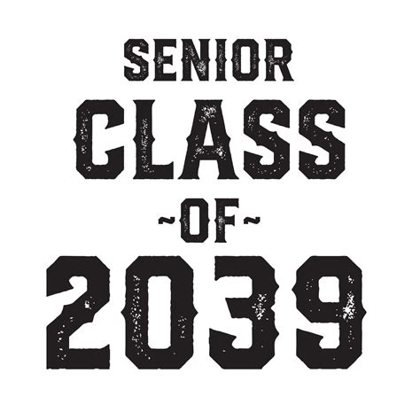 Class Of 2039 Vector T Shirt Design 10990431 Vector Art At Vecteezy