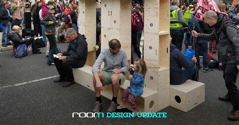 Modular Boxes สถาปตยกรรมทเกดมาเพอการ ประทวง บานและสวน