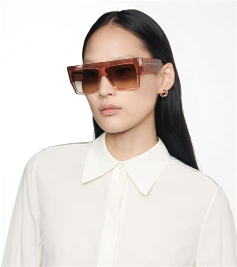 Celine Eyewear Flat Brow Sunglasses Celine