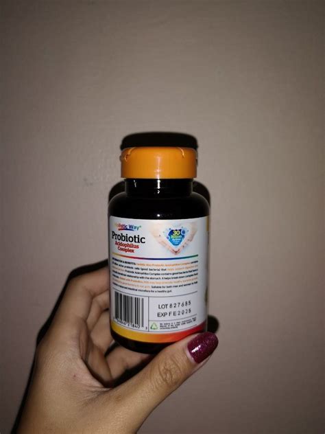 Holistic Way Probiotic Acidophilus Complex 30 Billion Dietary