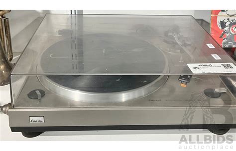 Sansui Auto Return Turntable Sr 232 Lot 1512085 Allbids