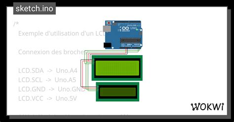 2 Lcd I2c Copy Wokwi Esp32 Stm32 Arduino Simulator