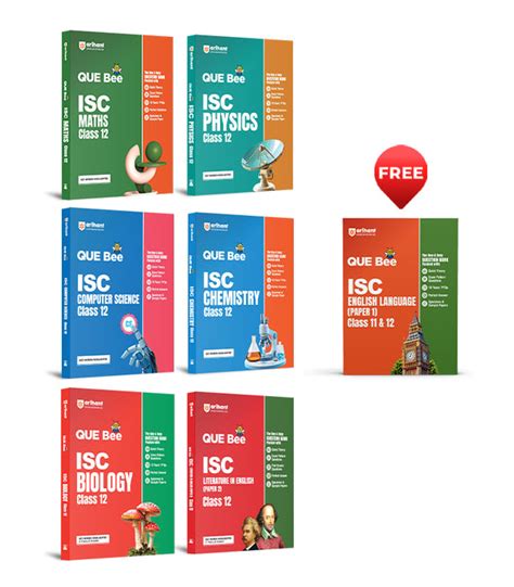 Combo Of Isc Que Bee Class 12th Exam 2026 Biology Physics Chemistr Arihantbooks