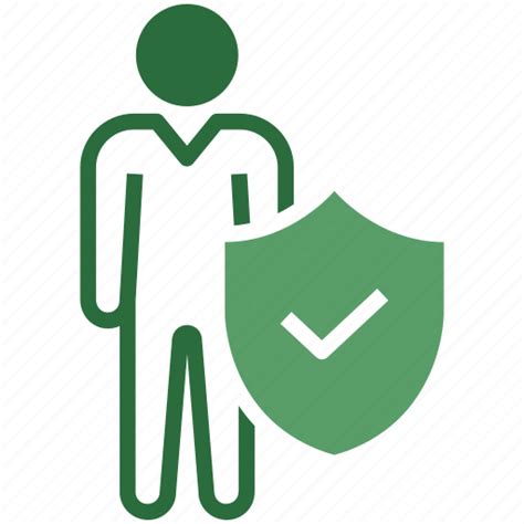 Management Minimize Risks Protection Security Shield User People Icon Download On Iconfinder
