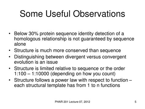 Ppt Understanding Sequence Structure And Function Relationships And