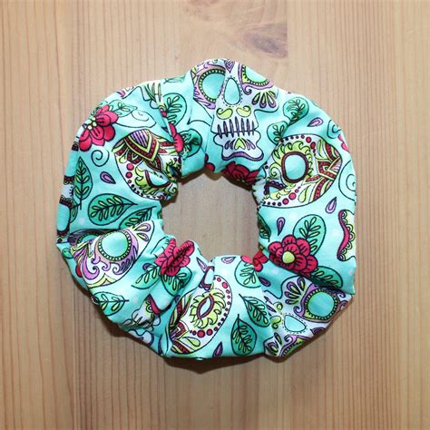 Mexican Skulls Scrunchie Red Squirrel Dublin
