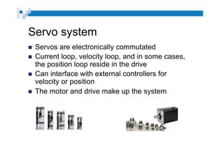 Introduction To Servo Motion PDF