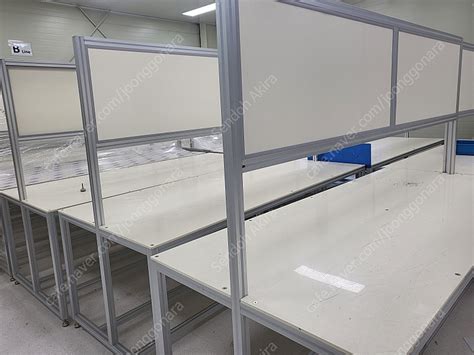 산업용 작업대 판매합니다 프로파일 작업 테이블 23 산업자재 중고나라