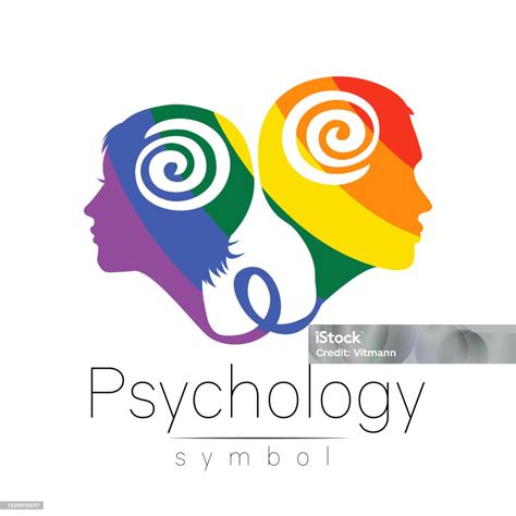 현대 로고 헤드와 남자와 여자 심리학의 기호 프로필 인간 크리에이티브 스타일 로고 타입 벡터의 기호입니다 디자인 컨셉 브랜드