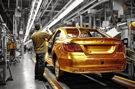 Premium Photo Assembly Line Performance Metrics