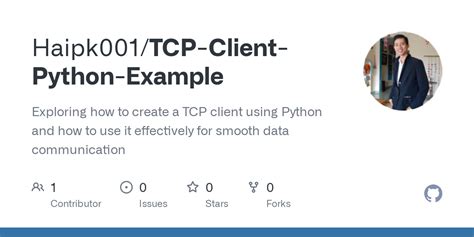 Github Haipk001tcp Client Python Example Exploring How To Create A