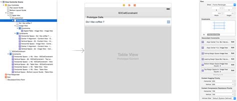 Swift How To Add Constraints To A Custom Uitableviewcell Stack Overflow