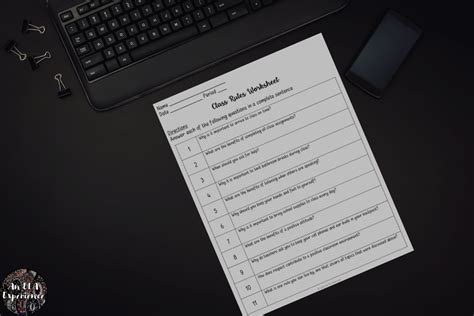 Step By Step Jr High Classroom Rules Lesson Plan For New Teachers An