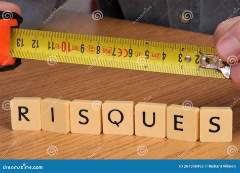 Risk Measurement Concept With Letters And Measuring Tape Stock Image Image Of Estimate Risks