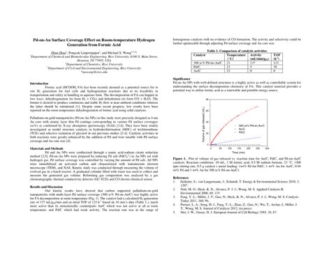 Pdf Pd On Au Surface Coverage Effect On Room Temperature Hydrogen