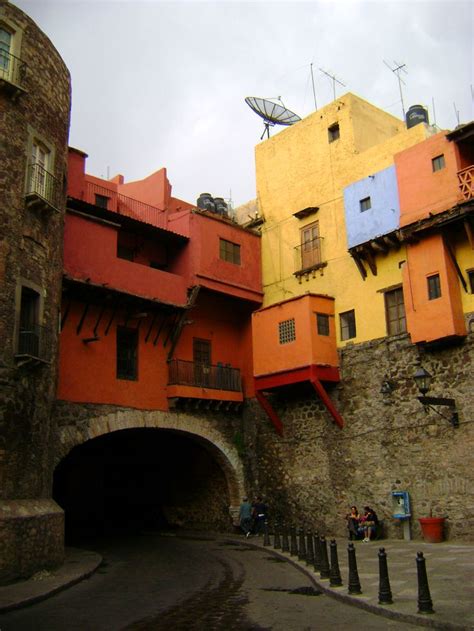 The Beautiful Colors Of Guanajuato Street Architecture Paysages ديكور