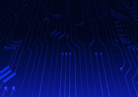 하이테크 디지털 데이터 연결 시스템 및 컴퓨터 전자 설계를 사용한 회로 기술 배경 프리미엄 벡터