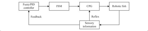 The Schematic Of The Close Loop Cpg System Cpg Central Pattern Generator Download