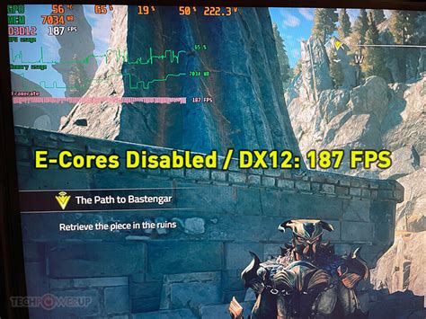 Disabling Intel E Cores On Hybrid Cpu Nets 50 Better Performance In Atlas Fallen