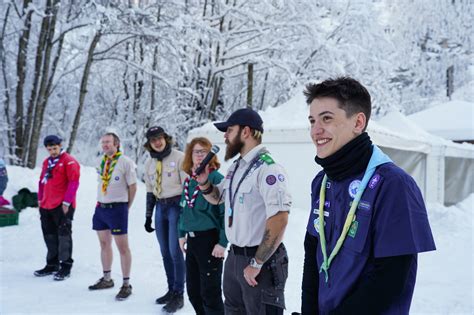 Flag Break And Leaders Gathering Kandersteg International Scout Centre