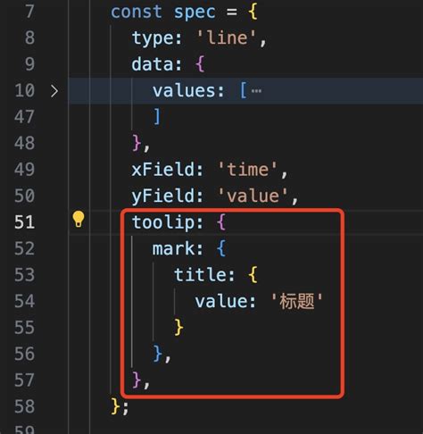 17 how to use tooltips and the x axis in the vchart library——visactor