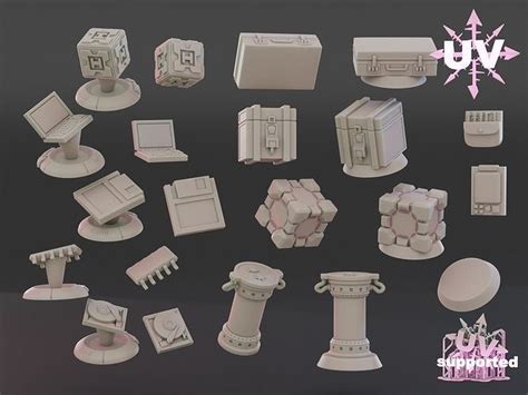 star grave loot tokens 3d model 3d printable cgtrader
