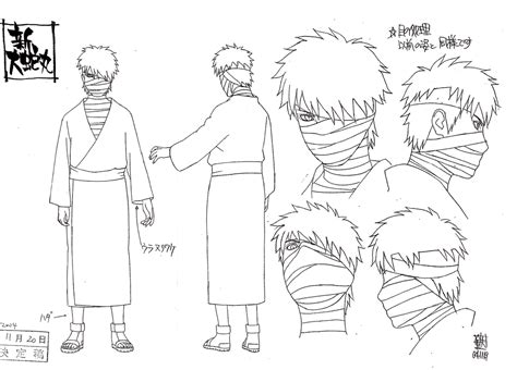 Naruto Expo Model Sheet Ou Settei Naruto 1