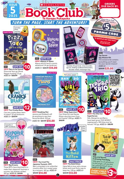 Scholastic Book Club Issue 1
