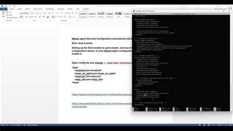 Deploy Wazuh Security Configuration Assessment Sca And Vulnerability Detection Wazuh Sca