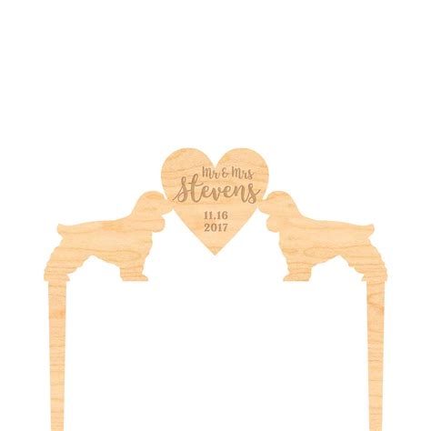 Cocker Spanielcocker Spaniel Cake Topperspringer Etsy