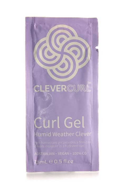 Clever Curl Curl Gel Humid Weather Clever 15ml Sachet Salon Hair Care