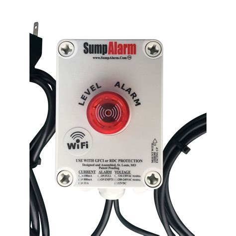 Sumpalarm Wireless Wi Fi In Outdoor Sump Pump Or Septic Tank Monitor