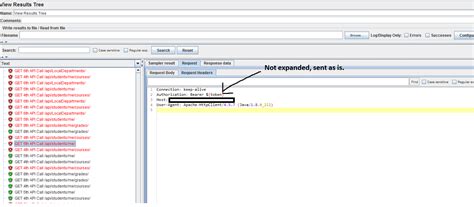 Jmeter Does Not Expand Variables When Itself Stressed Stack Overflow