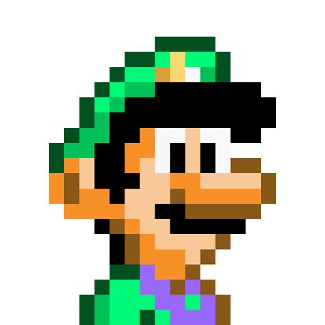 Luigi 16 Bit Sprite