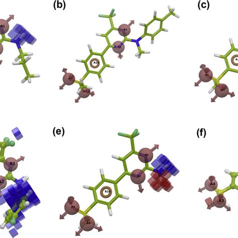 Pictorial Representation Of The Cubes Generated Using The 3d Qsar Model