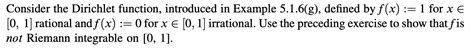 solved consider the dirichlet function introduced in