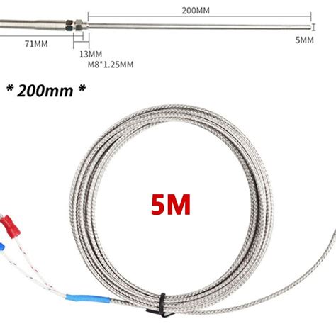 K Type Thermocouple Probe Temperature Sensor Controller Sensor Sensor