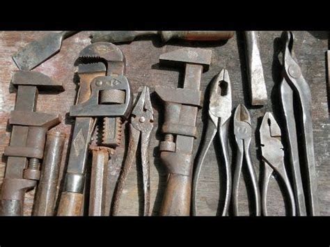 Removing Rust From Old Tools How To Remove Rust Old Tools Antique Tools