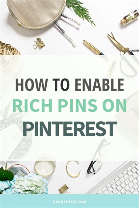 How To Enable Rich Pins On Pinterest In 2020 Rich Pins Rich