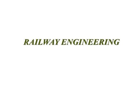 Defects In Rails Railway Engineering Ppt