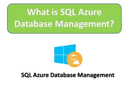 What Is Sql Azure Database Management Netreo