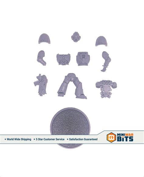 Space Marine Tactical Squad Single Figure Model Bits Miniwar Bits